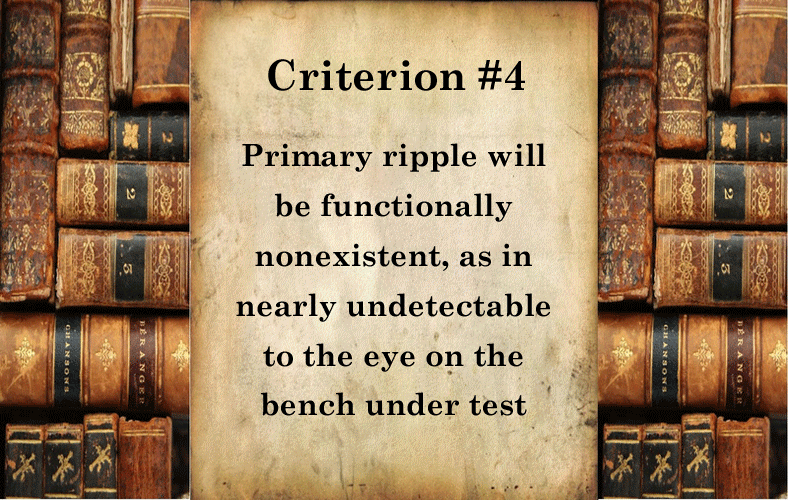 Zambuto Optical Company Criteria 4